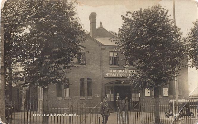 The Drill Hall Project> Memorabilia> Postcards> Brentwood
